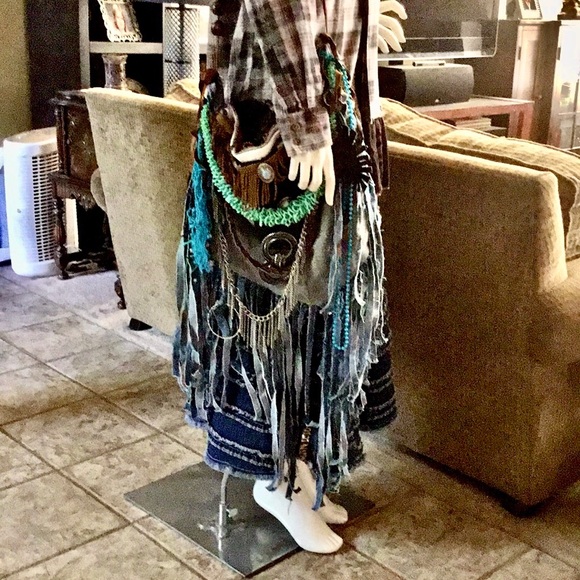 Bags | Custom Artisan Reconstructed Upcycled Boho Gypsy | Poshmark